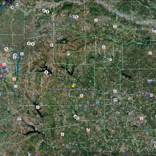Land For Sale In Enchanted Lakes Texas - Frontier Properties USA